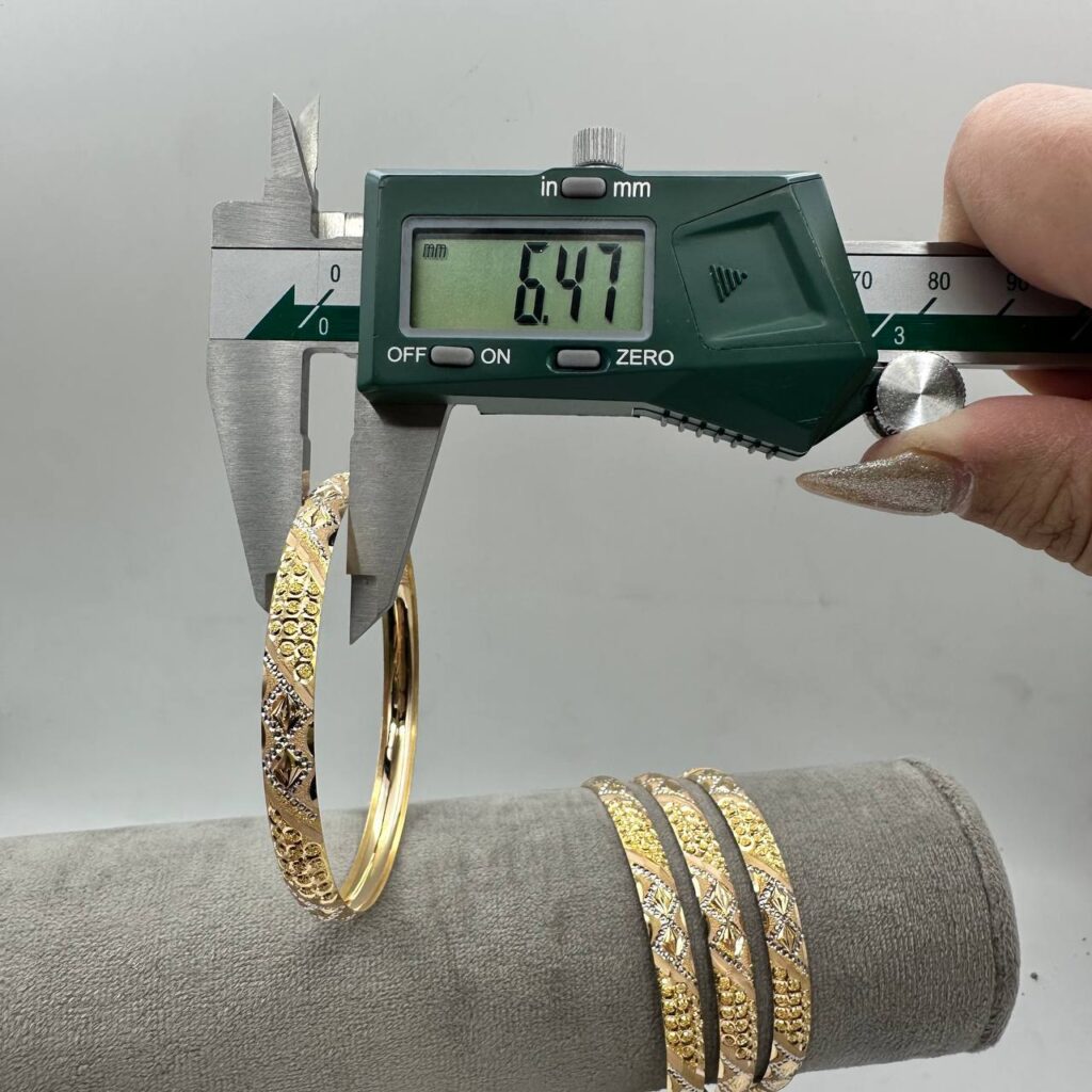 النگو طلا دامله یزدی دولوزی AJ5232 - طلای آجیلی